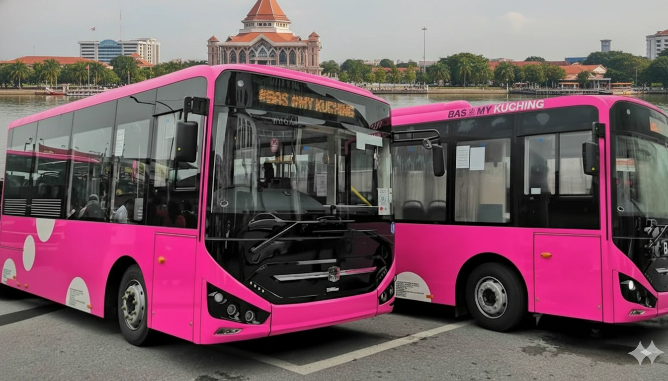 Bus & Express Bus Services in Kuching, Sarawak | Visit Malaysia 2026